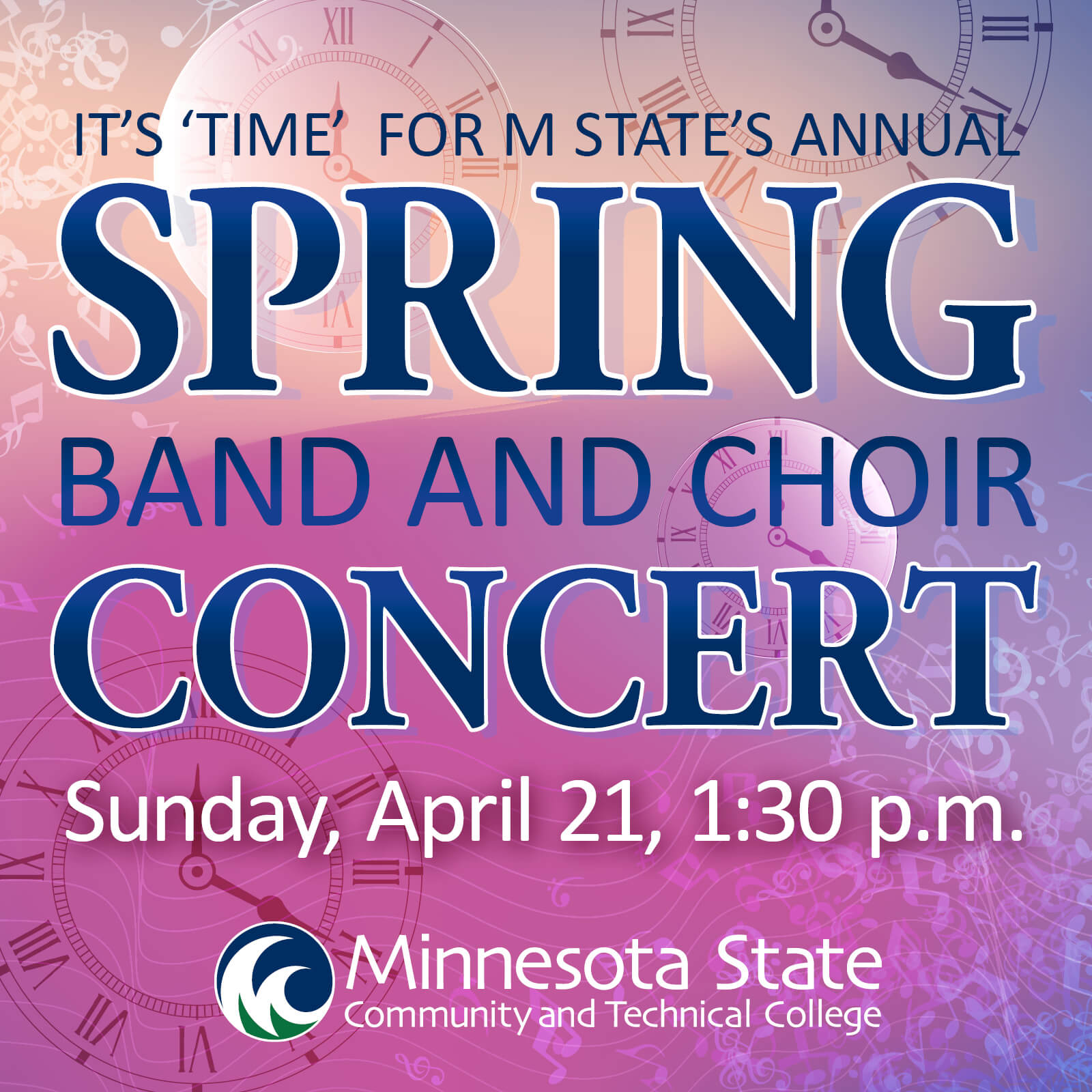 It's 'time' for M State's annual spring concert | M State